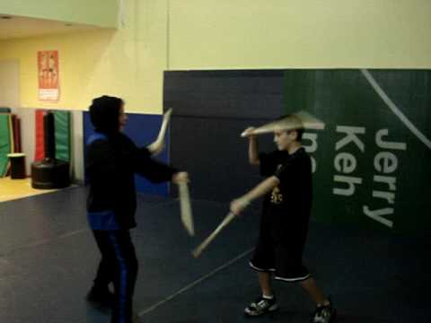 NS KENPO STICK DRILLS - YouTube