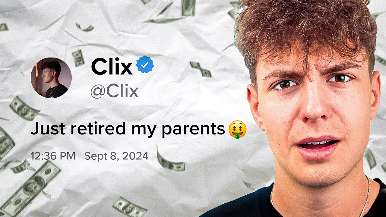 Dropout to Millionaire: The Rise of Clix - YouTube