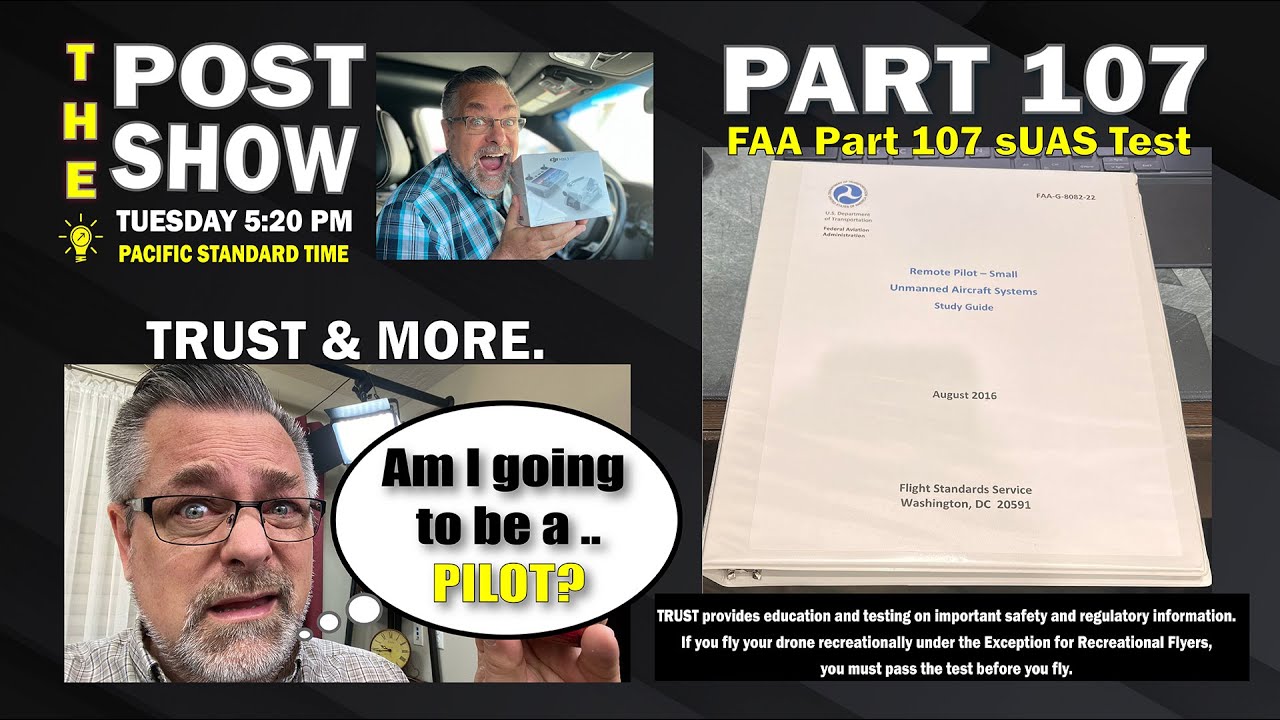 Part 107, TRUST Test and the Process to fly Drone Commercially - YouTube