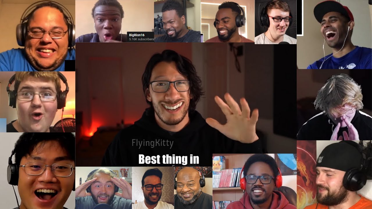Everybody React to Markiplier Has a Mental Breakdown (MASHUP) - YouTube