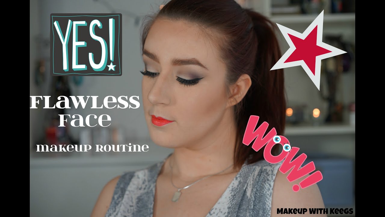 Flawless Face Routine - YouTube