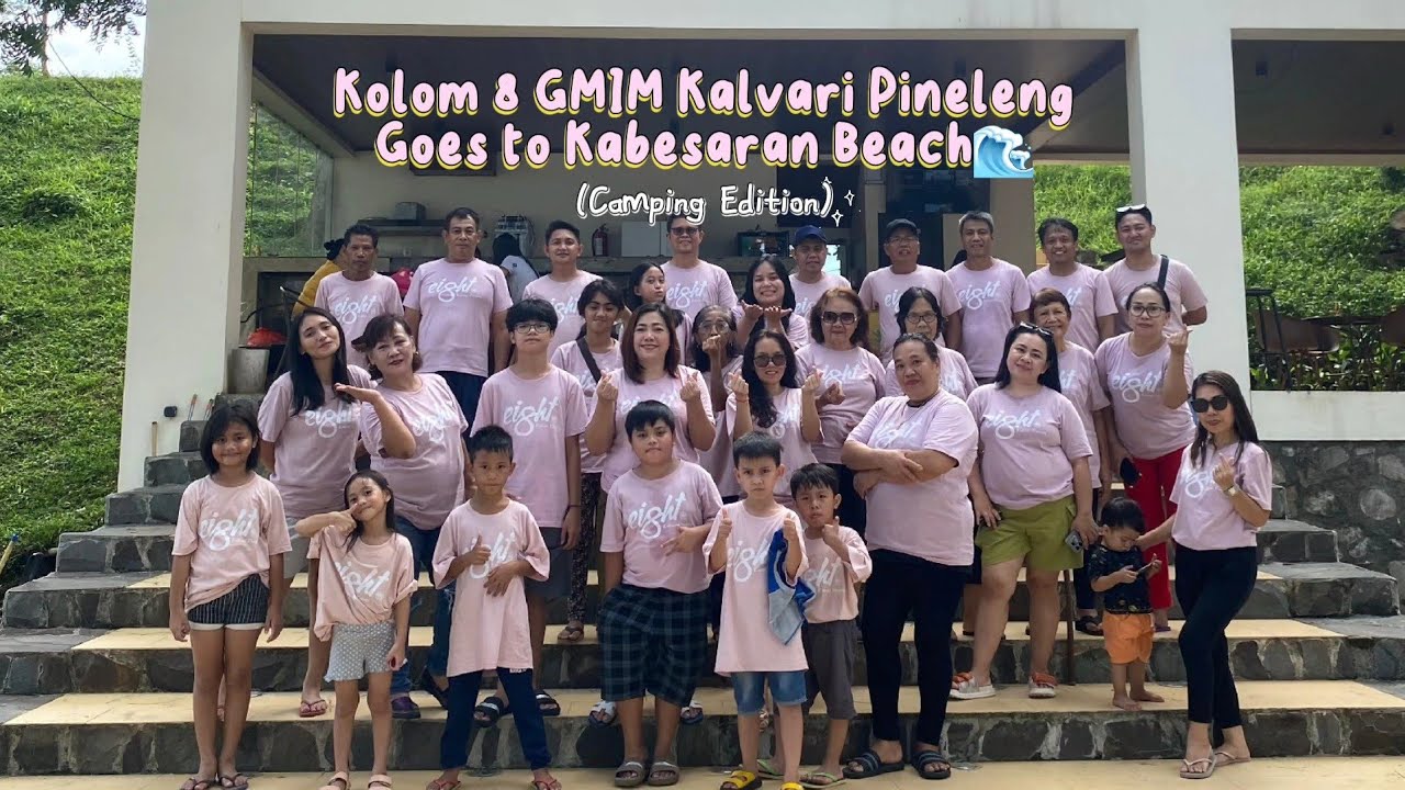 #15 | tamasya kolom 8 GKP 2024 di pantai kabesaran, desa tulap - YouTube