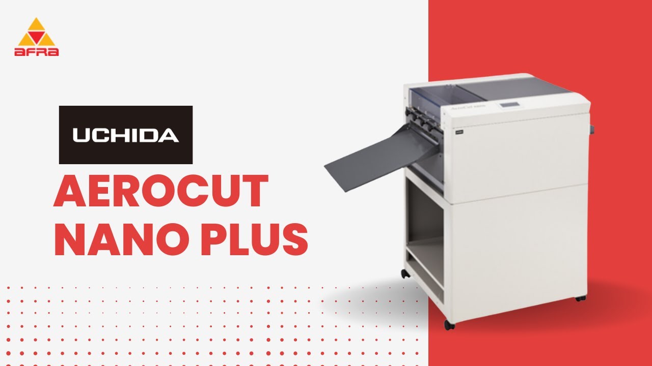 Uchida Aerocut Nano Plus | High-Quality Entry-Model Card Cutter | Best Card Cutter - YouTube