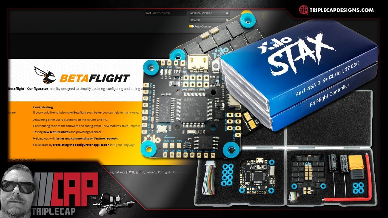Testing XILO Stax Combo - and Betaflight 4.1 RPM Filters - YouTube