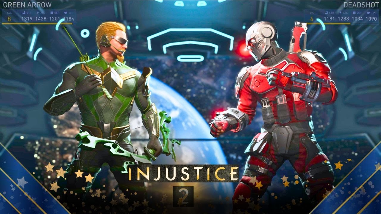 Injustice 2 - Green Arrow Vs. Deadshot - YouTube
