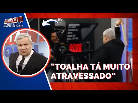 SIKERA JR. PERDEU A PACIÊNCIA COM O TOALHA PODRE