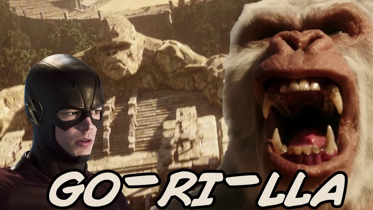 Flash vs Solovar | The Flash Season 3 Episode 13 Attack on Gorilla City ...