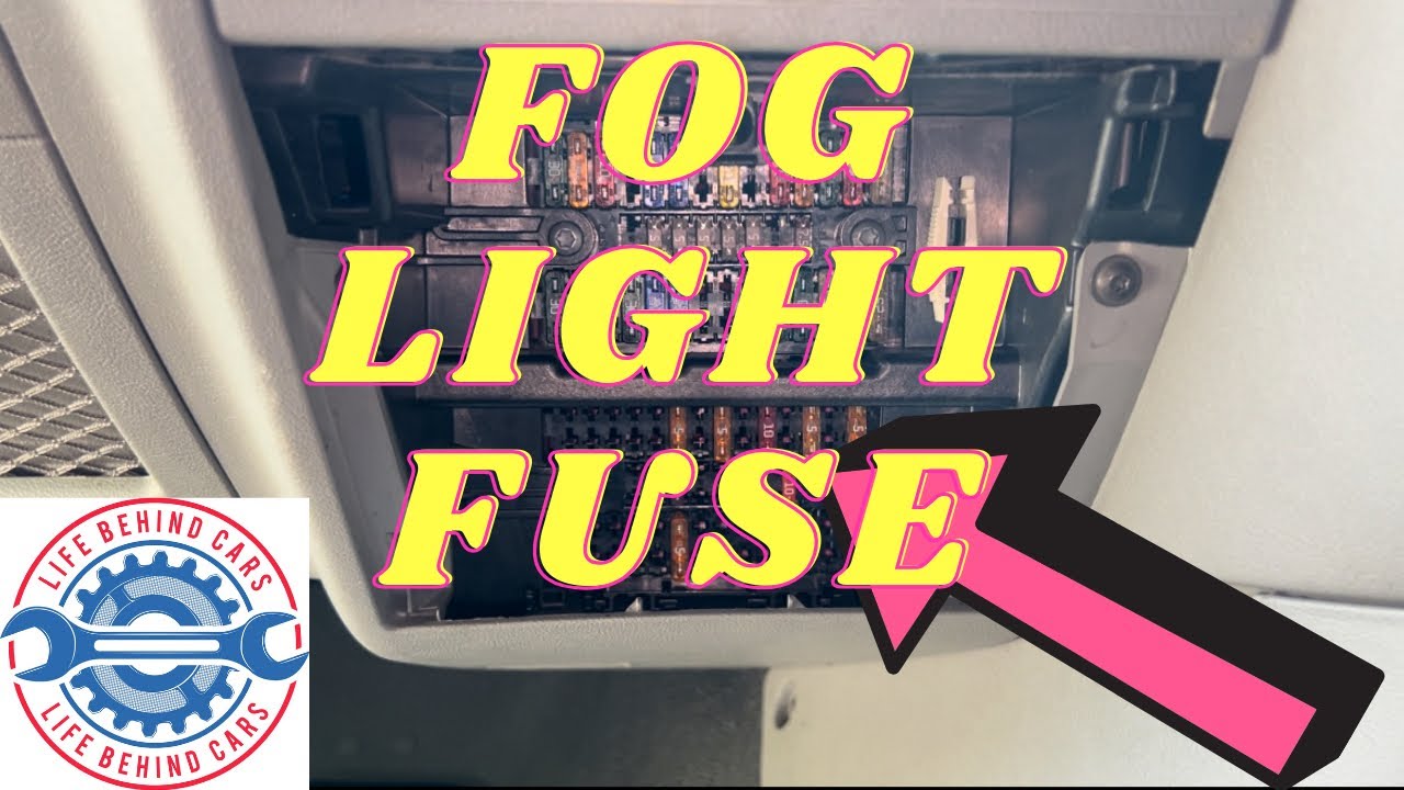 VW Transporter T5 2010 Diesel Fog Light Fuse Location - YouTube
