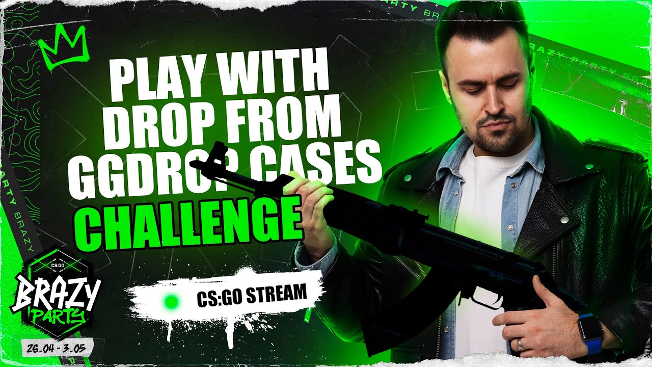 CS:GO Stream – Play with Drop from GGDROP, 1v1 with Subscribers, Case ...