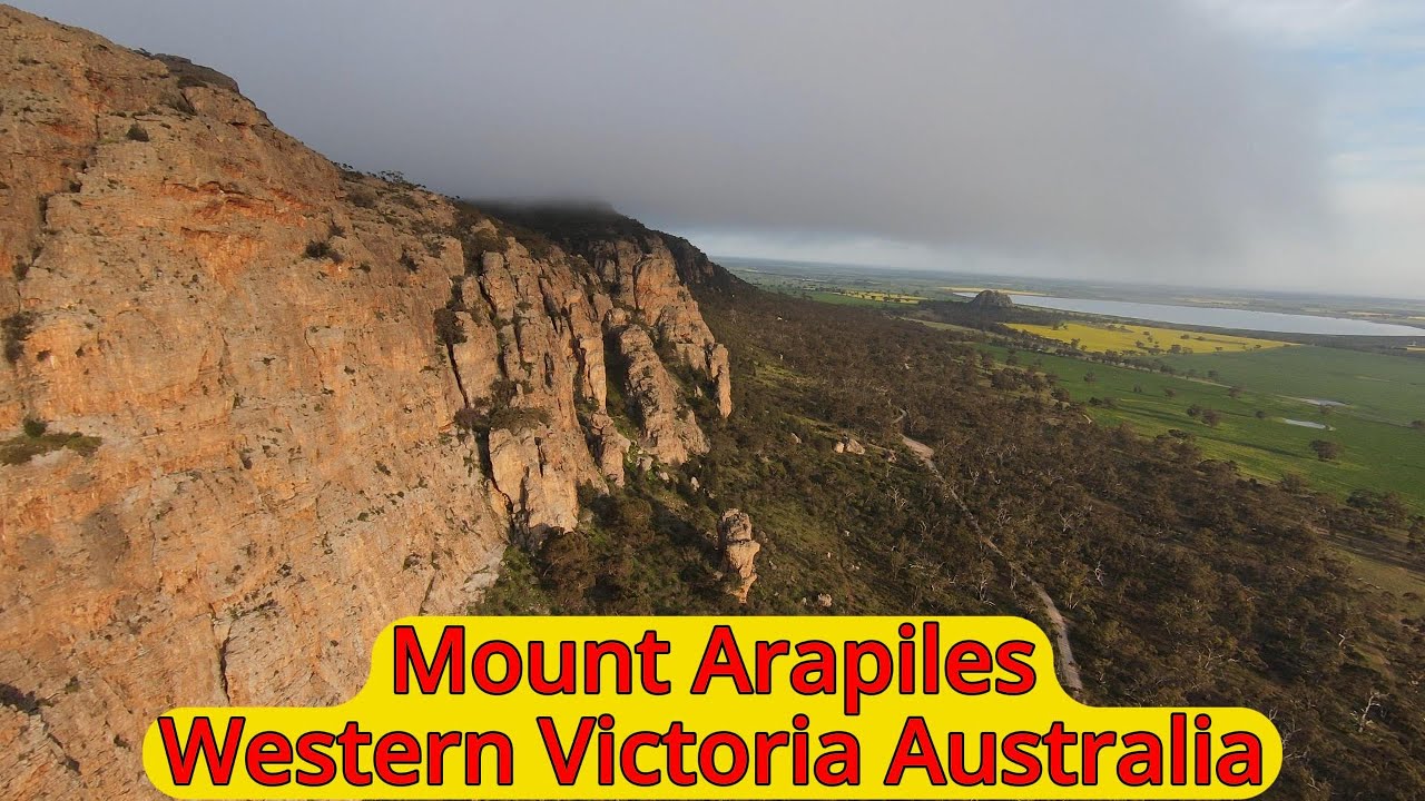 Climb Mt Arapiles by drone - Parasailing & Camping - YouTube