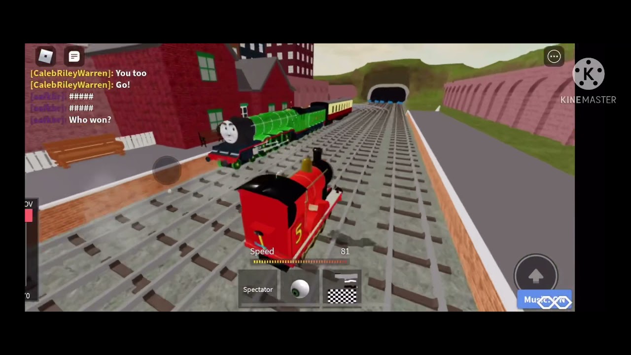 Roblox: sodor races: s 1 e 2: james vs Edward - YouTube