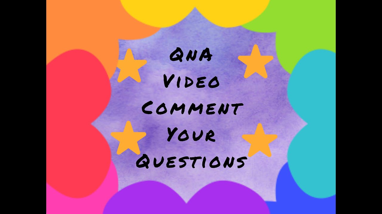 QnA video ask the question - YouTube