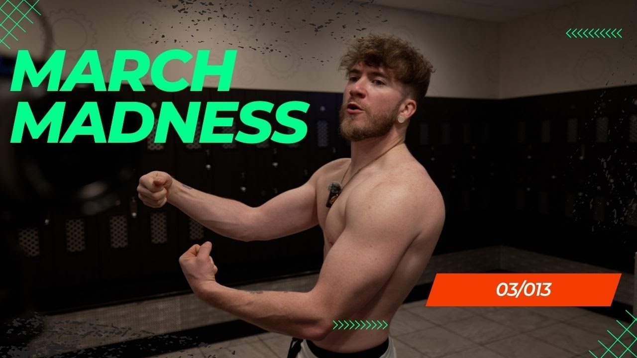March Madness Workout Series: Shoulder, Chest, and Triceps Day! - YouTube