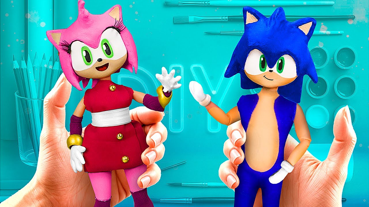 Sonic e Amy Rose estão Crescendo / 30 DIYs LOL Surprise - YouTube