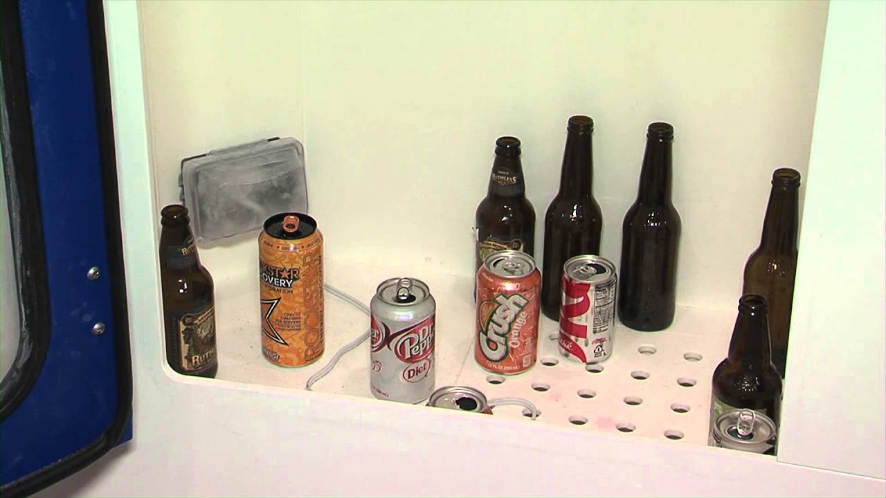 Collecting Evidence from Bottles and Cans - YouTube