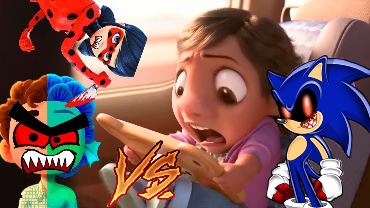 LadyBug.EXE & Sonic.EXE & Luca.EXE - Coffin Dance Meme COVER | Is ...