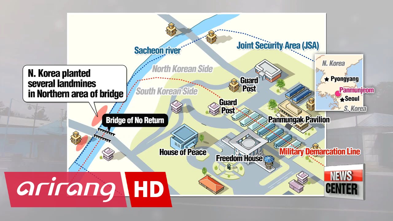 N. Korea believed to have planted landmines in Panmunjeom - YouTube