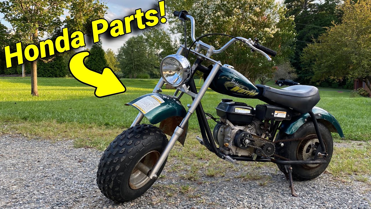 Cosmetic Mods on my BUDGET Offroad Mini Bike! - YouTube