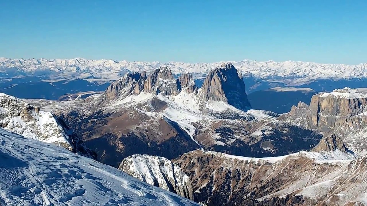 Marmolada Punta Rocca 3265 m. Gennaio 2017 - YouTube
