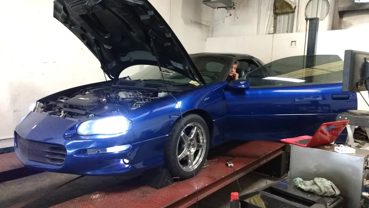 LS2 swapped Fbody Dyno - YouTube