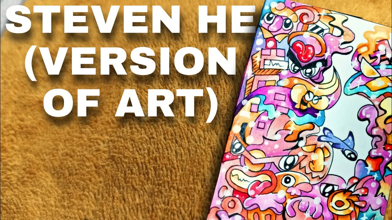 DRAWING a Doodle 😁(Steven he version) #doodle #art - YouTube