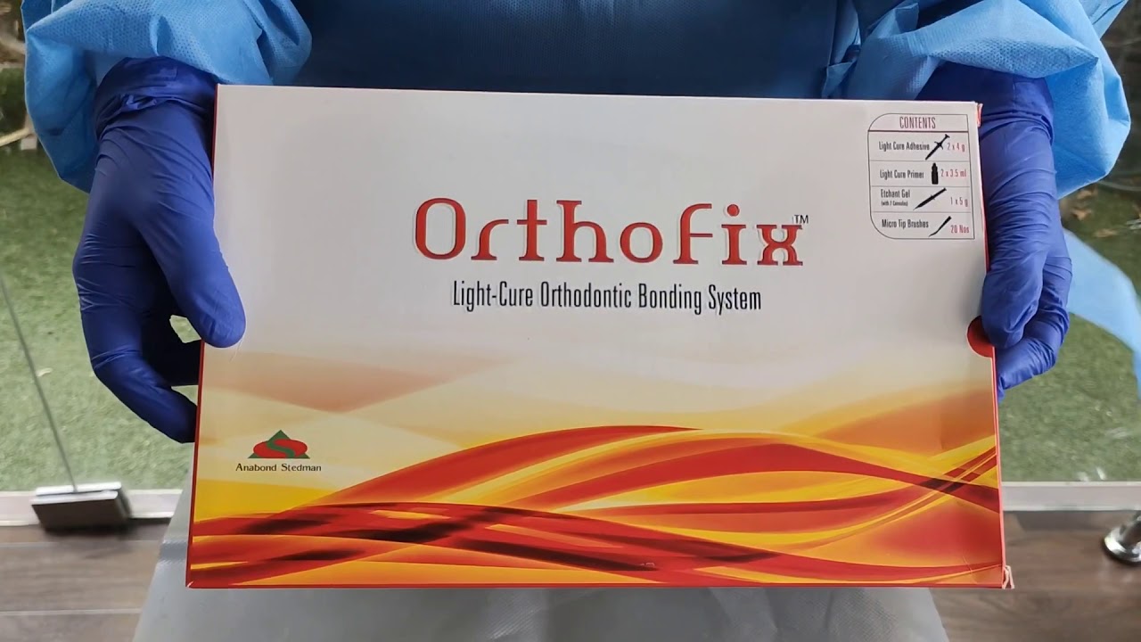 Orthofix Kit Light-Cure Orthodontic Bonding System from Anabond Stedman ...