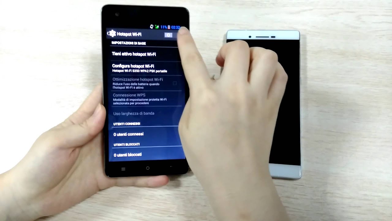 How to setup Hotspot for Cubot S350 - YouTube