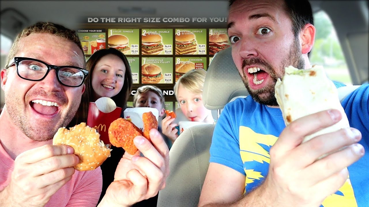 Letting Person in Front of Me Decide What I Eat! (LUNCH Edition!) / The ...