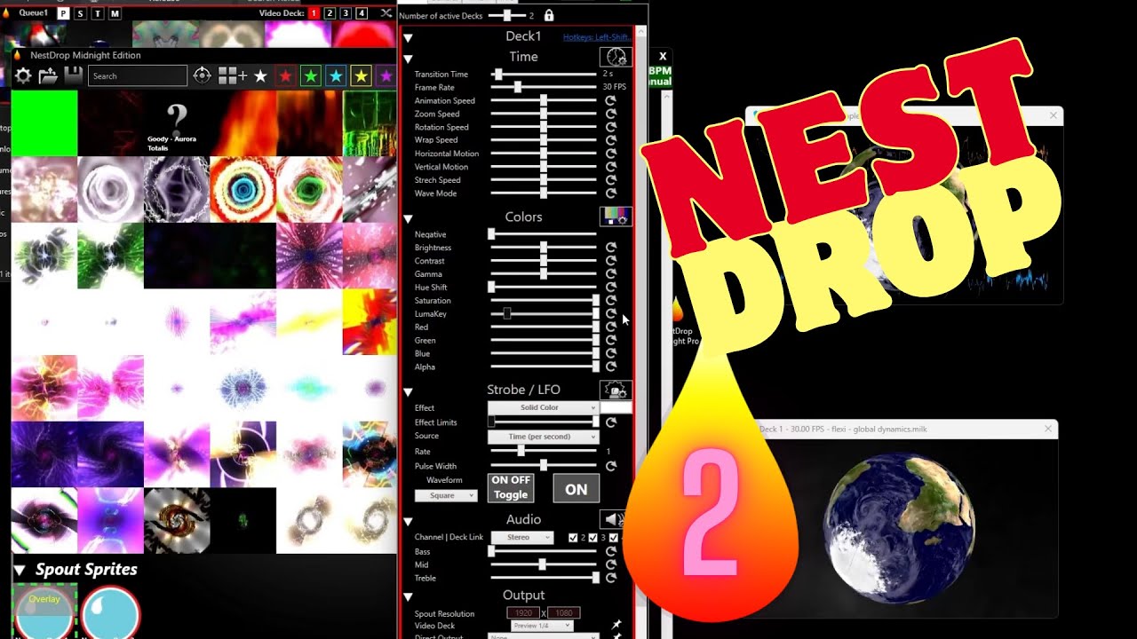 NestDrop V2.0, new features short intro - YouTube