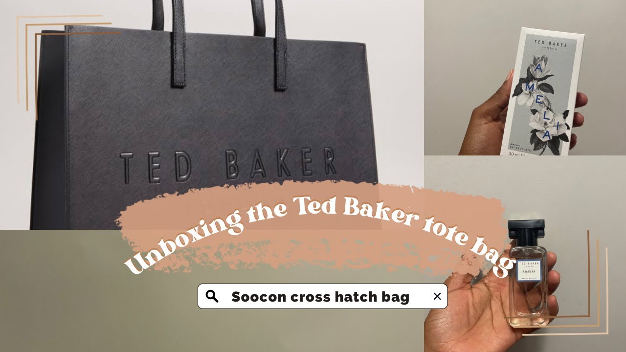 Ted Baker Soocon Crosshatch bag unboxing - YouTube