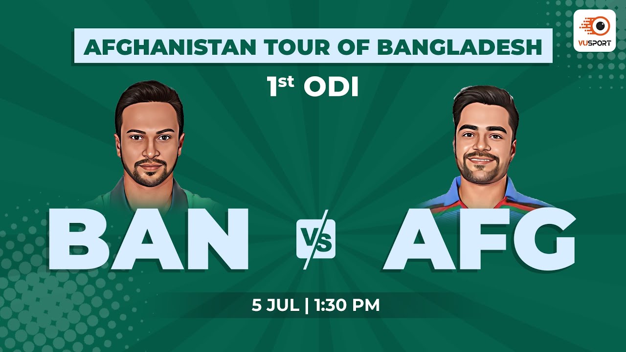 BAN vs AFG 1st ODI Fantasy Prediction | Bangladesh vs Afghanistan ...