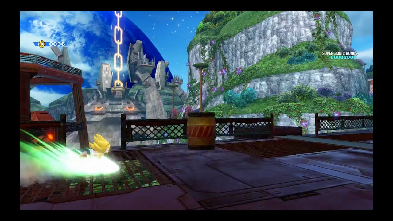 Sonic Colors Ultimate: Planet Wisp Act 1 (Super Sonic) [1080 HD] - YouTube