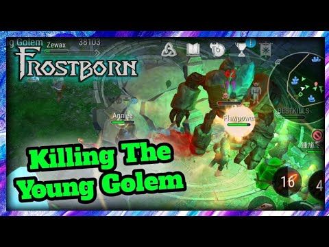 Killing Young Golem With "Delta Force" (West EU) | FROSTBORN - YouTube