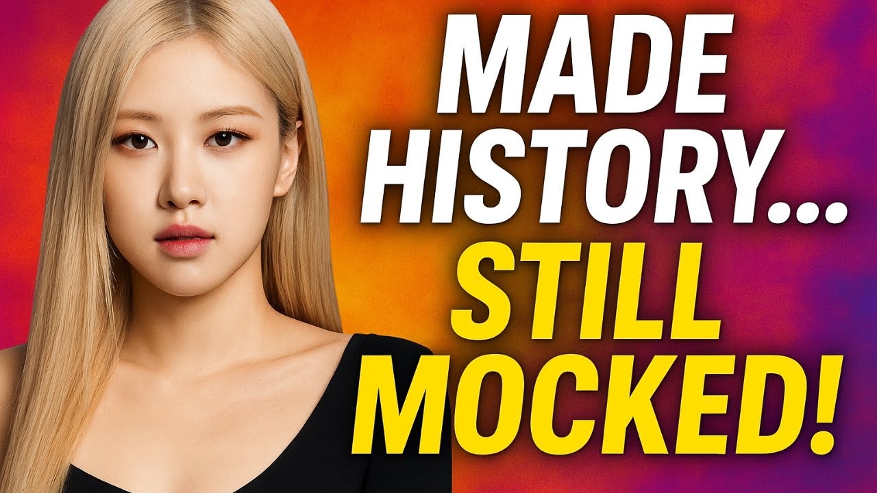 Rosé Breaks a HUGE Record… And Haters Still Find a Reason To Mock Her 😒 ...