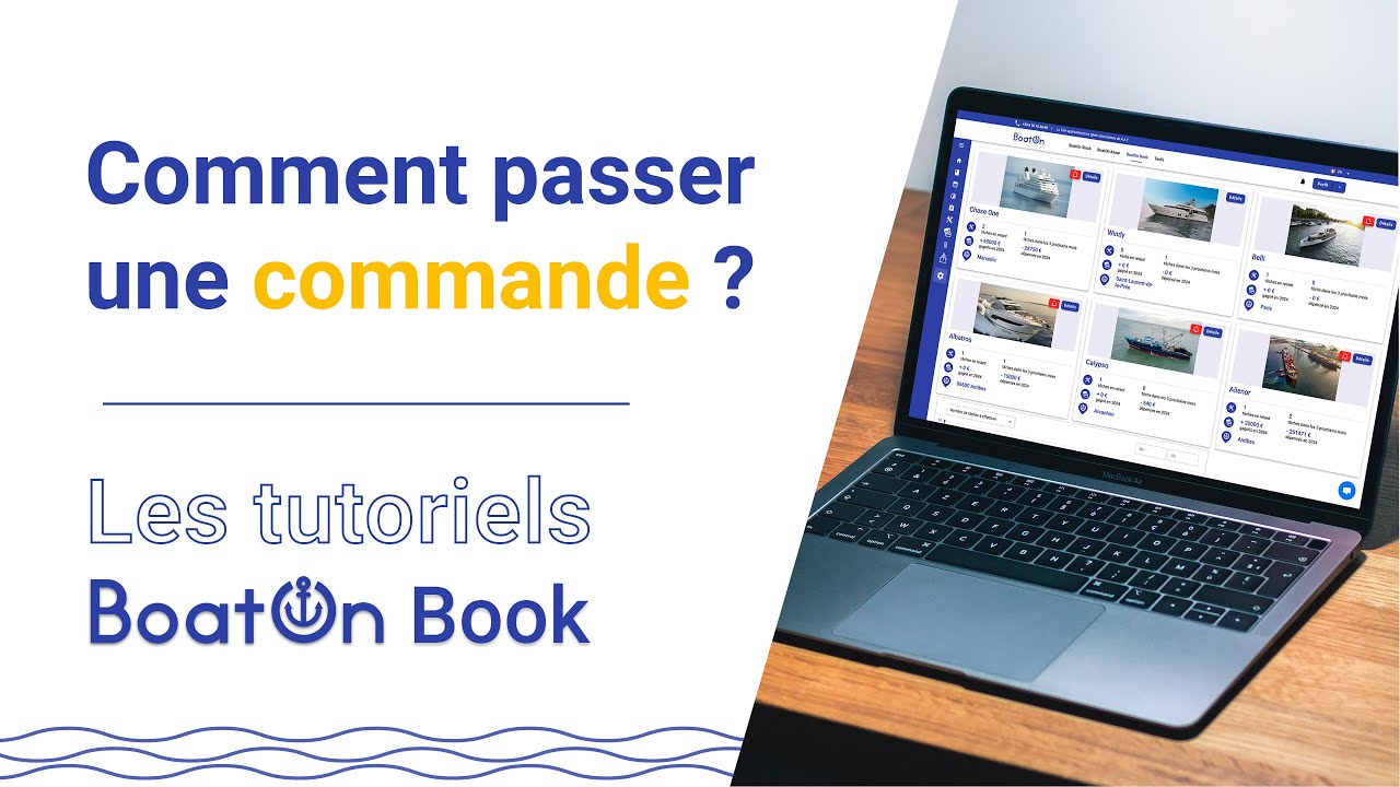 BoatOn Book : Comment passer une commande ? - YouTube