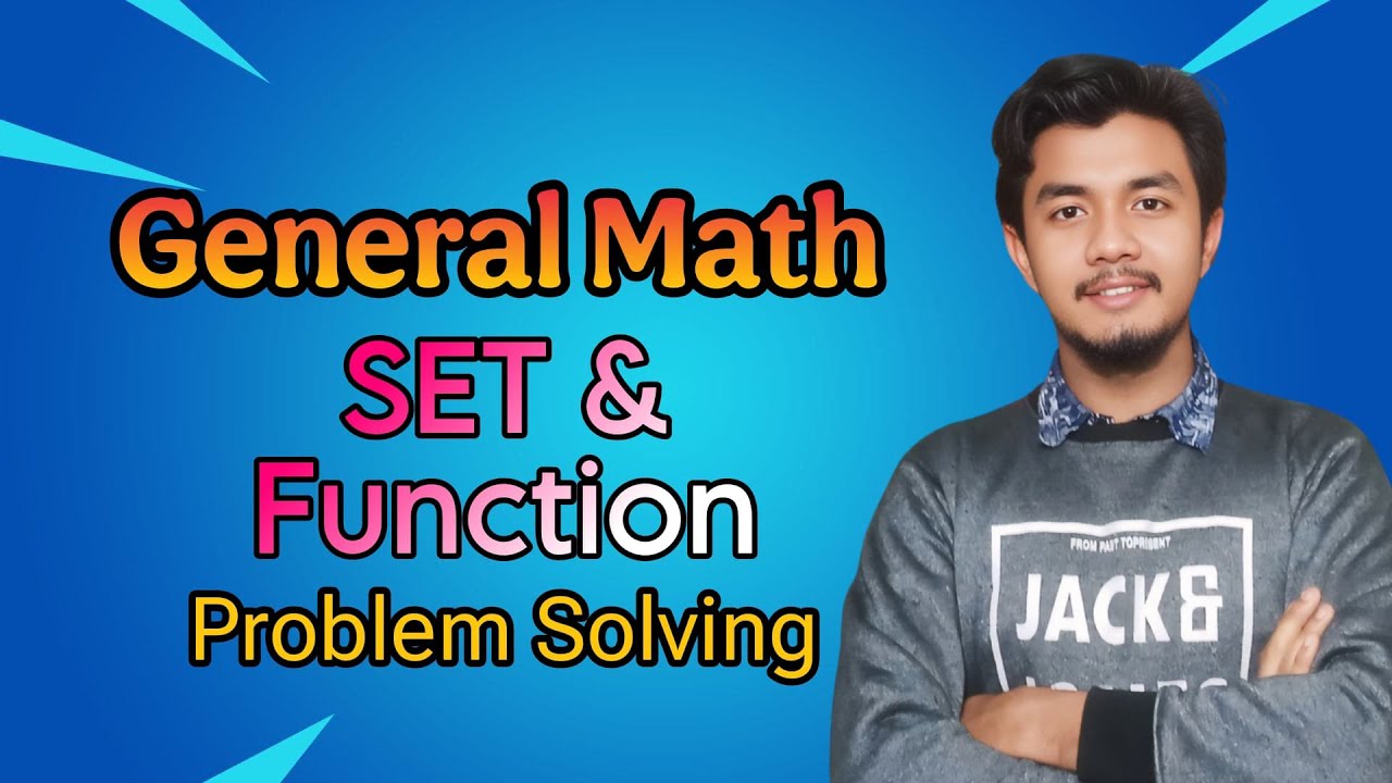 General Math / SET / Math Problem solving / SSC 25-26 / Part: 1 - YouTube
