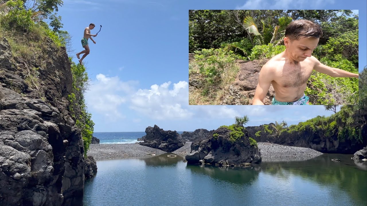Cliff Jumping in Hawaii on GoPro - YouTube