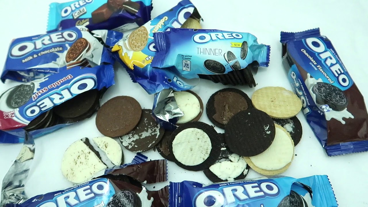 MEGA OREO UNWRAPPING ....BEST OREOS EVER ????HOW MANY OREO HAVE YOU ...