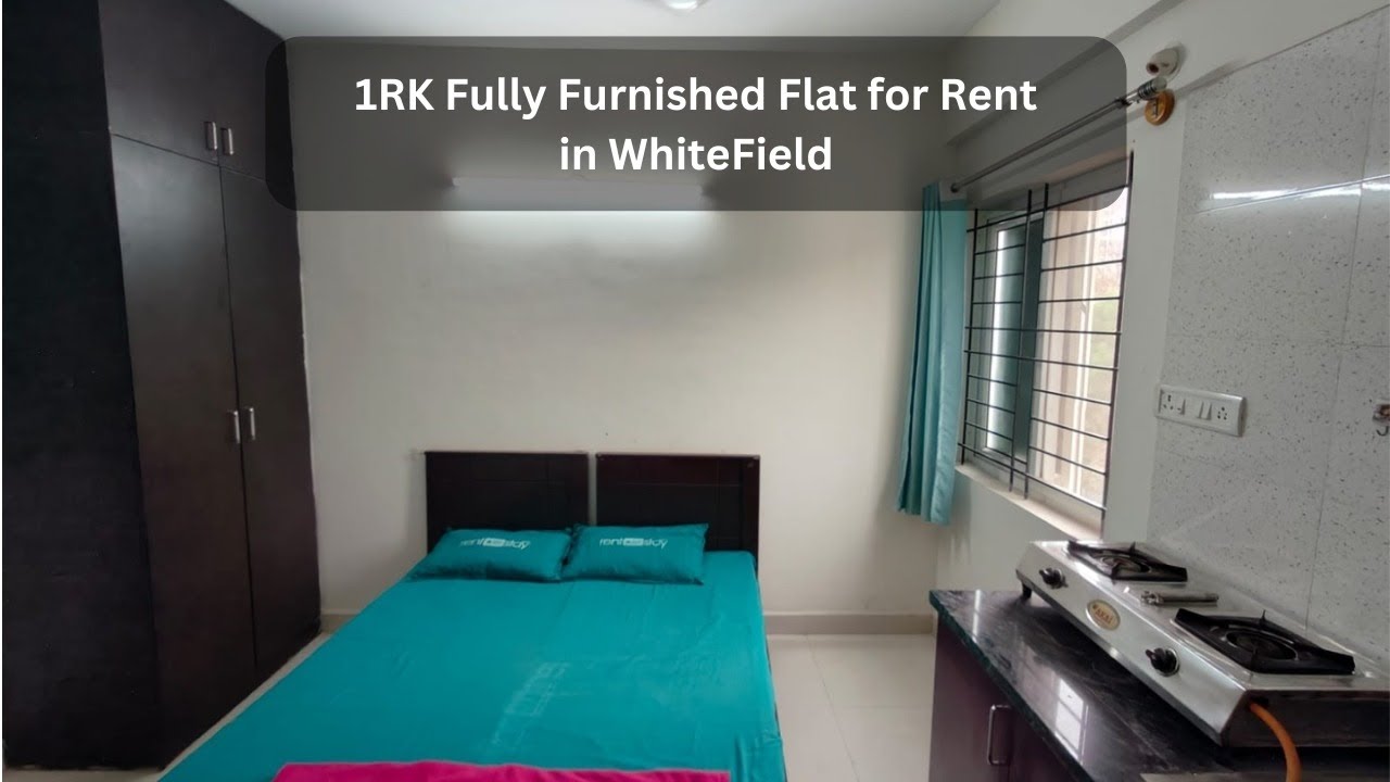 Fully Furnished 1Rk flat for rent in Whitefield | Krishna residency ...