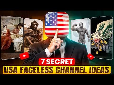 7 Secret USA-Based Faceless Channel Ideas for 2026 (High RPM Niches!)