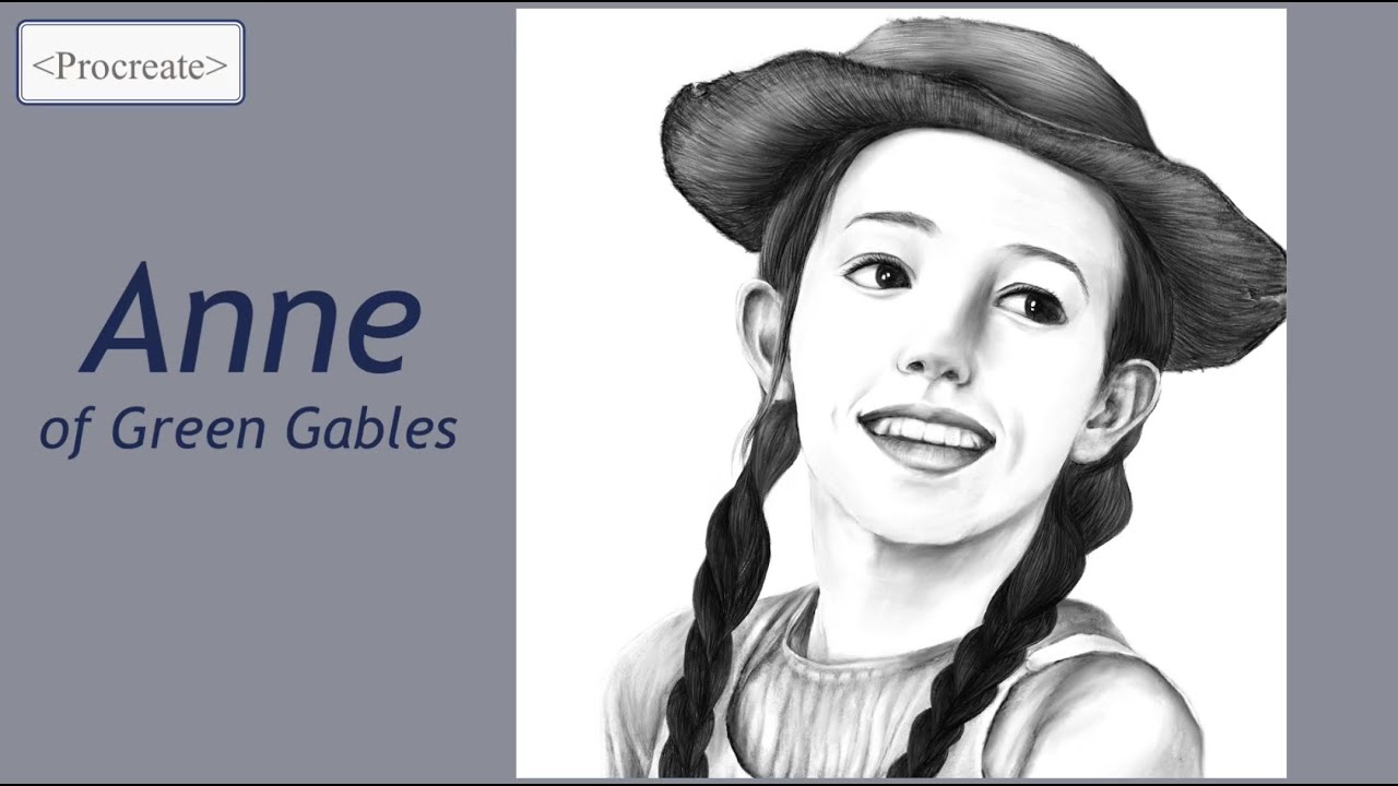 [Procreate] How to Draw / Netflix "Anne with an E" Portrait Drawing ...