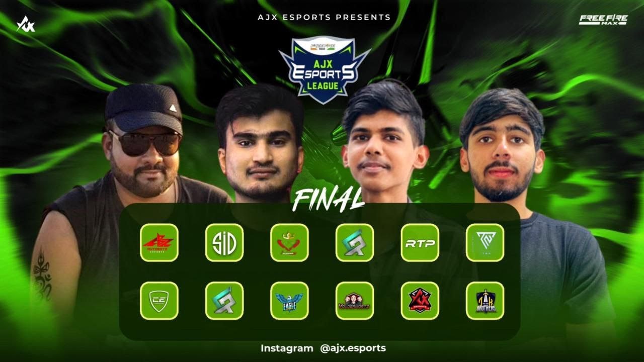 🏆AJX LEAGUE CHAMPIONSHIP🏆FINAL |GROUP B | AJX ESPORTS#freefiremax#ff# ...