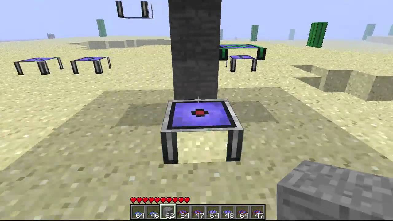 MineCraft Mods: Trampoline Mod Review + Info - YouTube