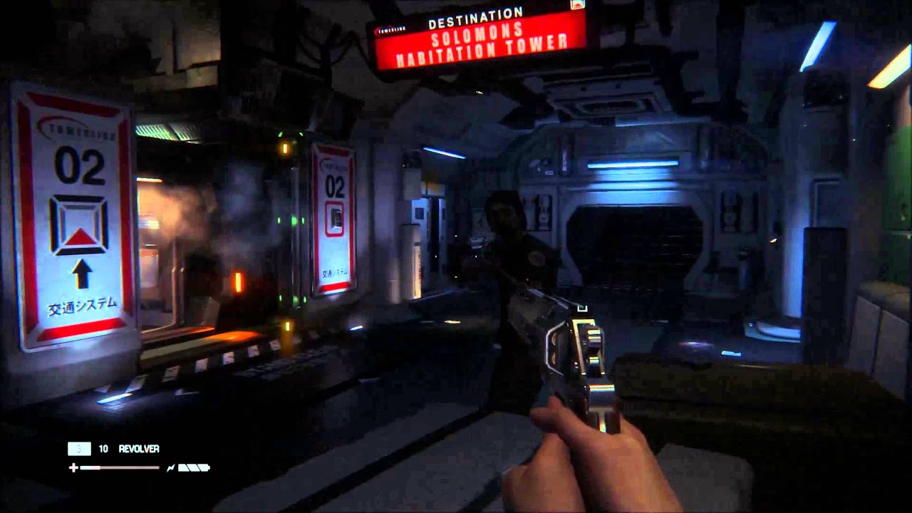 Alien Isolation: Episode 21 - Transit Station Shoot out - YouTube