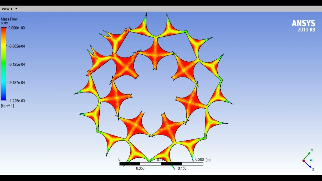 Star-shaped surface modeling in Ansys CFX - YouTube
