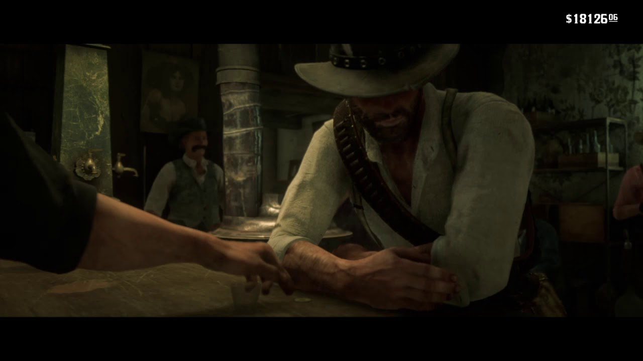 REALISTIC!! BAR FIGHT and SHOOTOUT in Red Dead - YouTube