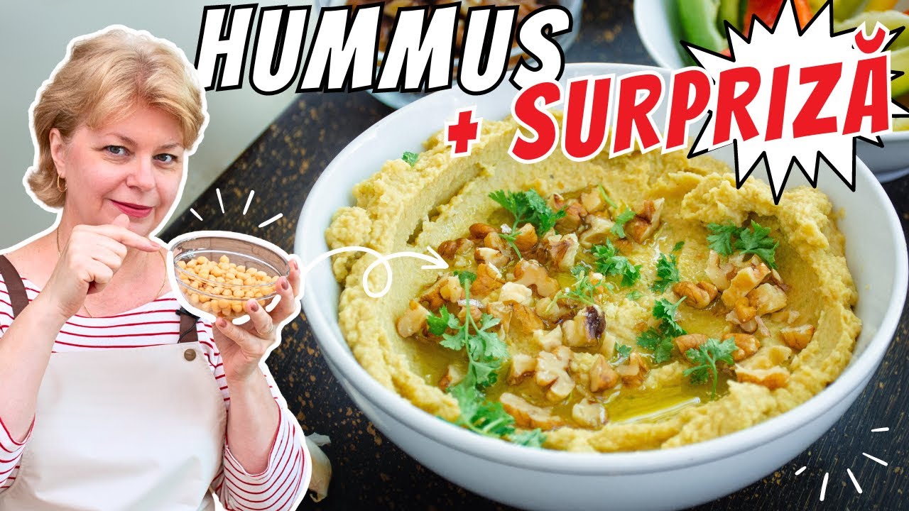 🥙 Hummus de Vară: Descoperă Ingredientul Ieftin care îl Face Perfect! 😉 ...