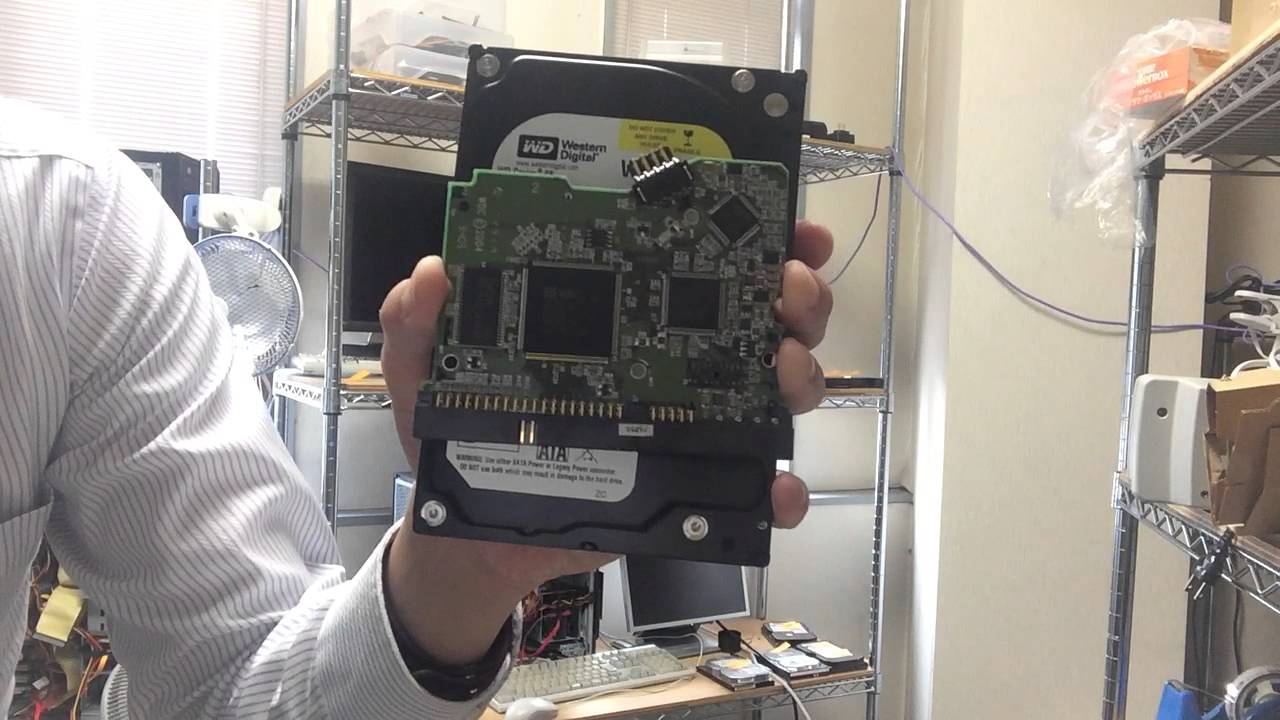 WD2500 Western Digital データ復活 ファームウェアの書き換えで成功しました！ - YouTube
