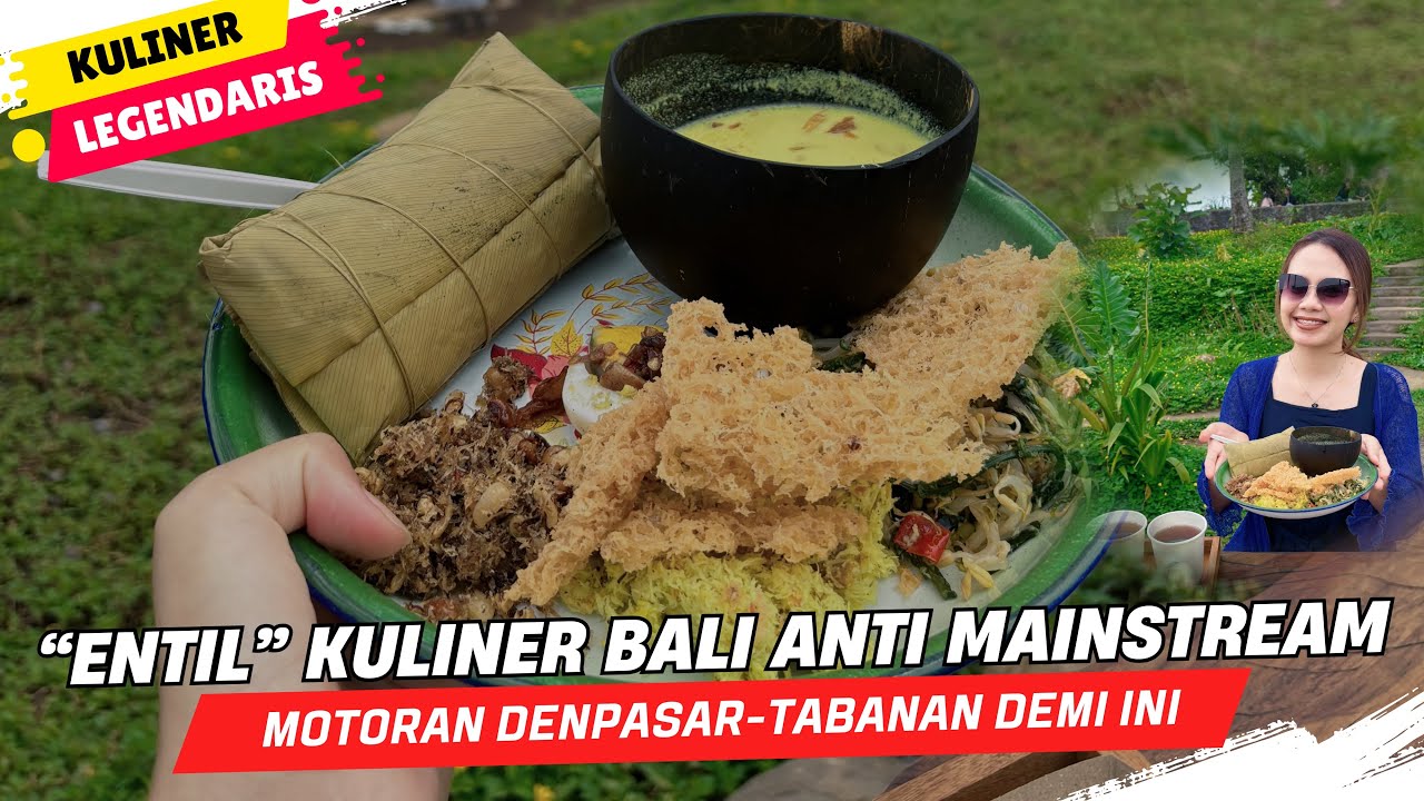 KULINER BALI VIRAL ENTIL KHAS TABANAN | SUBAK PIAK NYEDUH KOPI TABANAN | DIAN REGINA - YouTube