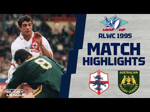 Rugby League World Cup | 1995 | Final | England v Australia | Extended Highlights